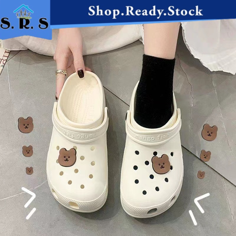 SRS_ SRS_Wholesale i Cream Crocs Sandals Women Kasut Crocs Perempuan ...