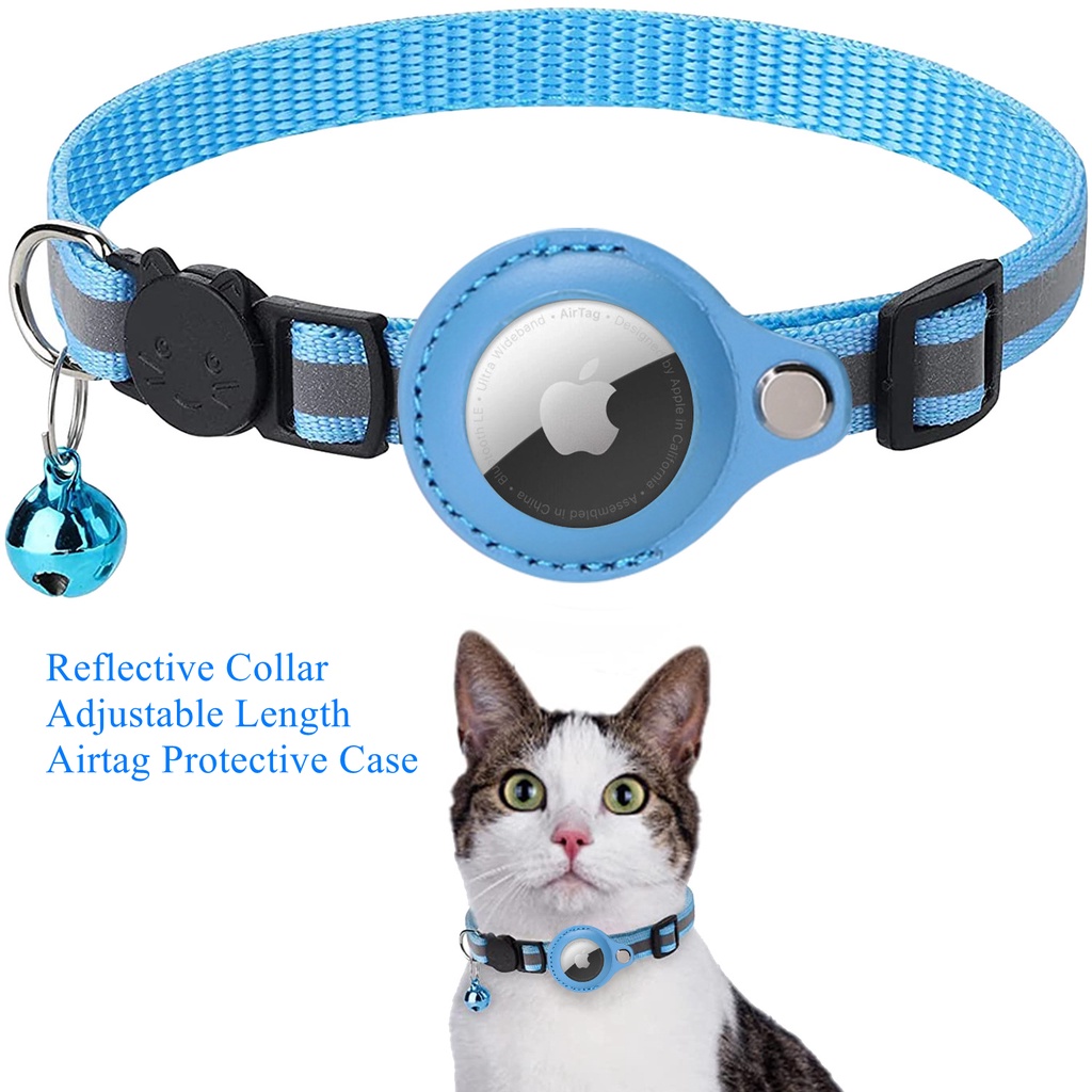 Airtag Case Collar for Cats with Protective Case for Anti Lost Locator ...
