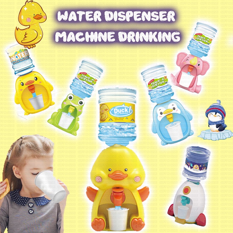 Pretend Play Water Dispenser Machine Drinking Fountain Kitchen ...