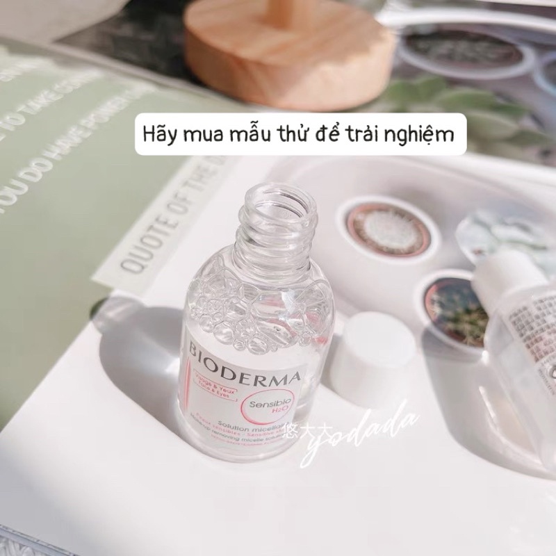 (Test Sample) Bioderma Makeup Remover For Sensitive Skin 20ml (Genuine ...