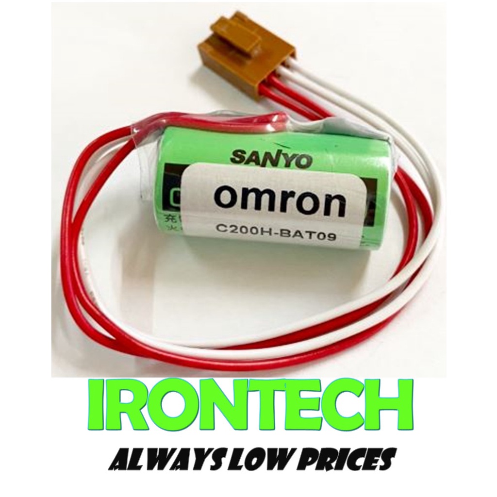 Sanyo Omron C200 series PLC battery C200H-BAT09 CR17335SE-R 3V Battery ...