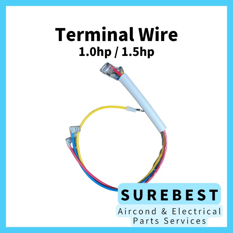 Surebest6176 - Air Conditioner Terminal Wire 1.0HP/ 1.5HP | Shopee Malaysia