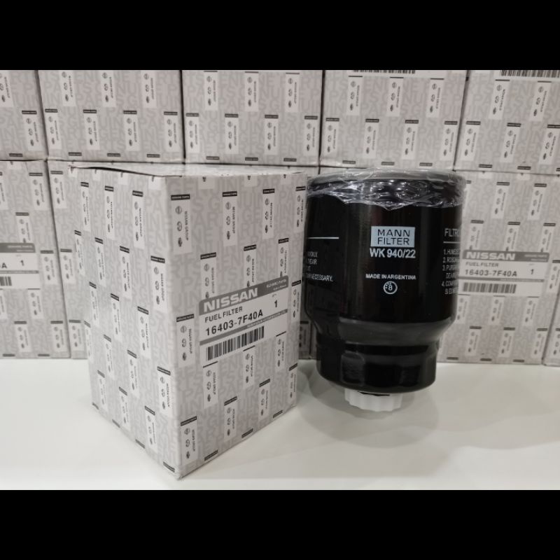 DIESEL FUEL FILTER NISSAN NAVARA D40 (16403-7F40A) | Shopee Malaysia