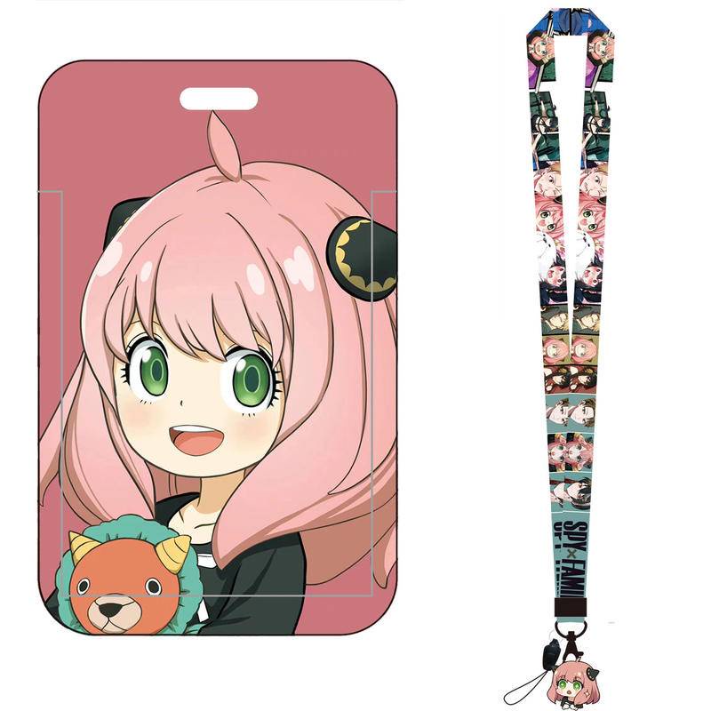 Spy x Family Loid Forger Anya Forger Yor Forger Anime Credential Holder ...