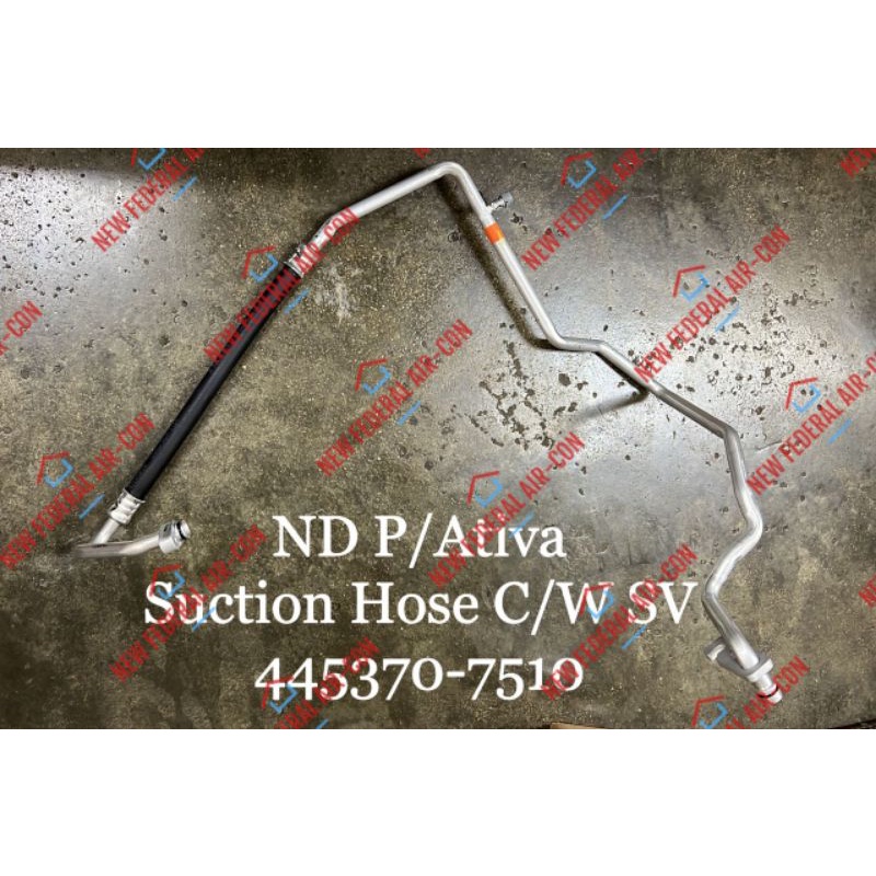 (ORIGINAL) DENSO PERODUA ATIVA SUCTION HOSE CARRY WITH SERVICE VALVE ...