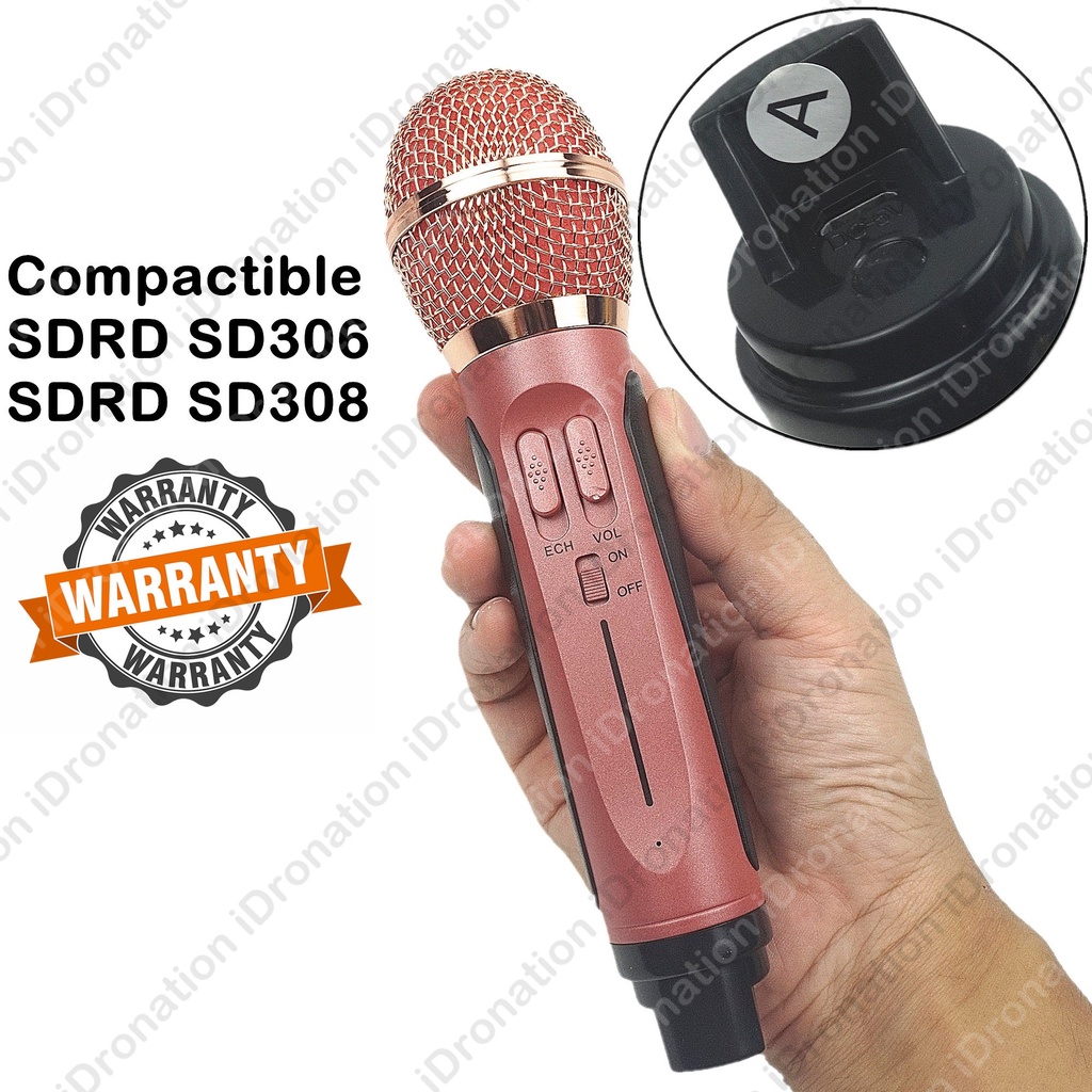 Microphone Replacement Mic For SDRD SD128 SD301 SD304 SD305 SD306 SD318 SD306Plus SD307 SD308 ...