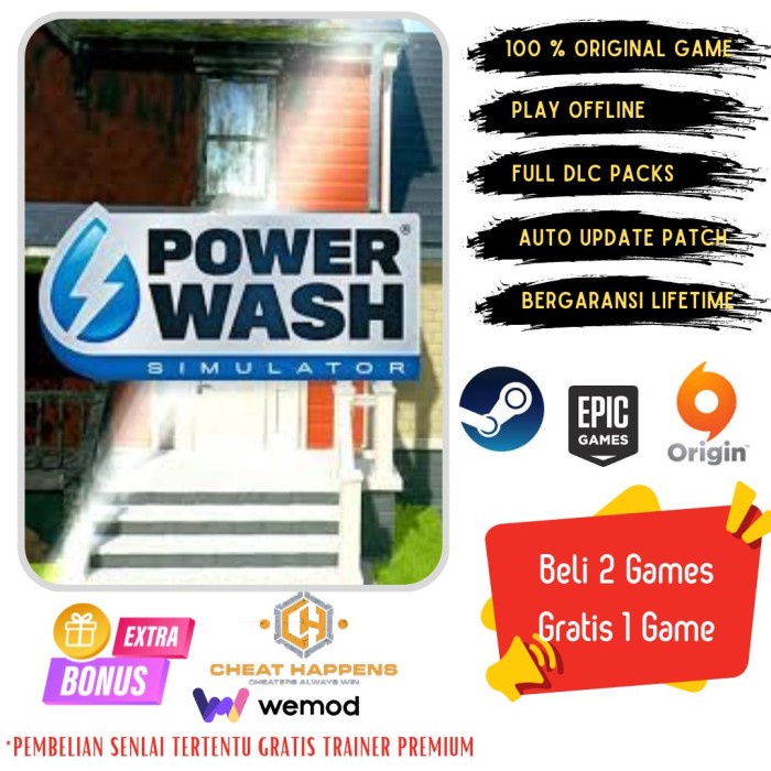 Power WASH SIMULATOR - Original Offline PC Game - DVD-DL | Shopee Malaysia