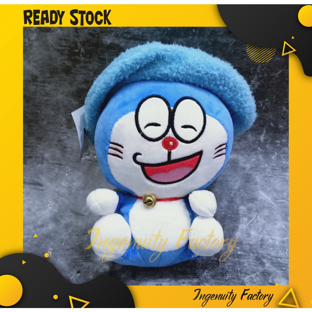 Doraemon Blue Hat 哆啦A梦 Soft Toys Plush Stuffed Gift Animal Toys Anime ...