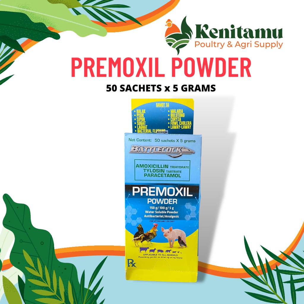 PREMOXIL POWER 50 SACHETS x 5g by: BATTLECOCK | Shopee Malaysia
