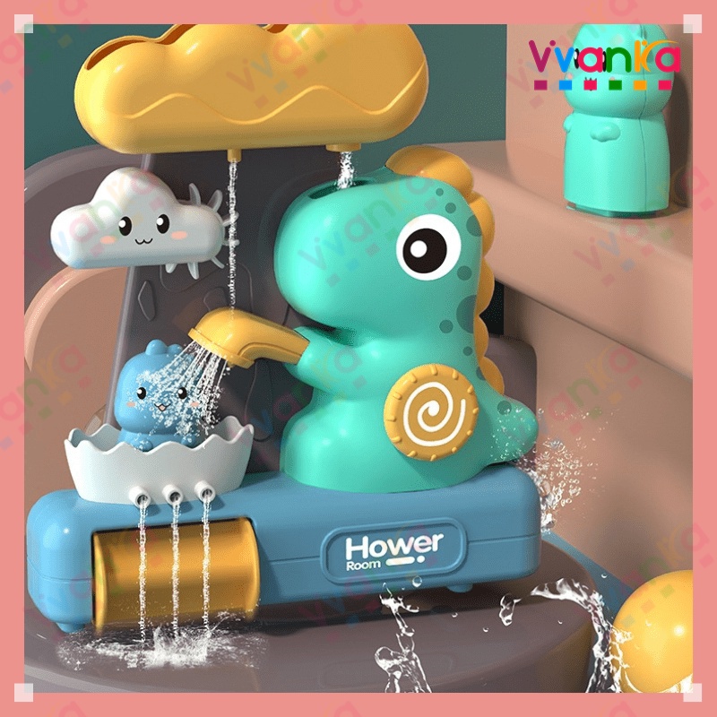 VVANKA [From KL] Baby Bath Toy Dinosaurs Toys for Toddler Shower Toy ...