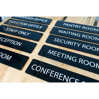 Premium Quality Acrylic Office Sign / Manager Office / Director ...