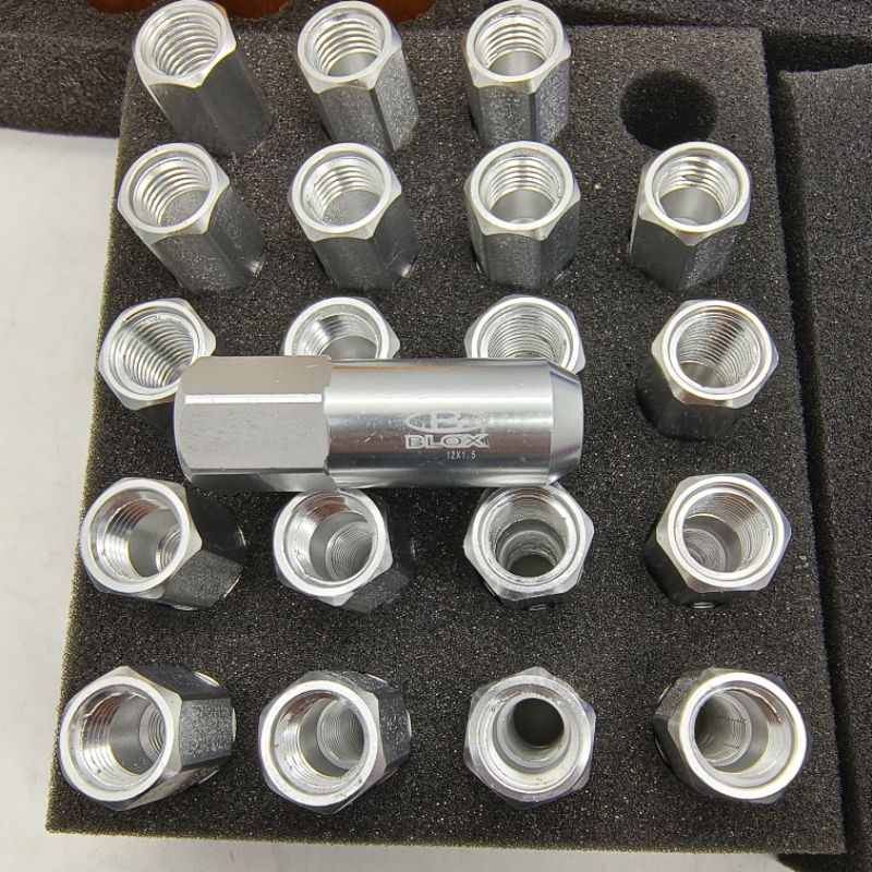 20PCS 60MM LONG FORGED VOSSEN BLOX SPORT RIM WHEEL LUG NUTS PANJANG NUT ...