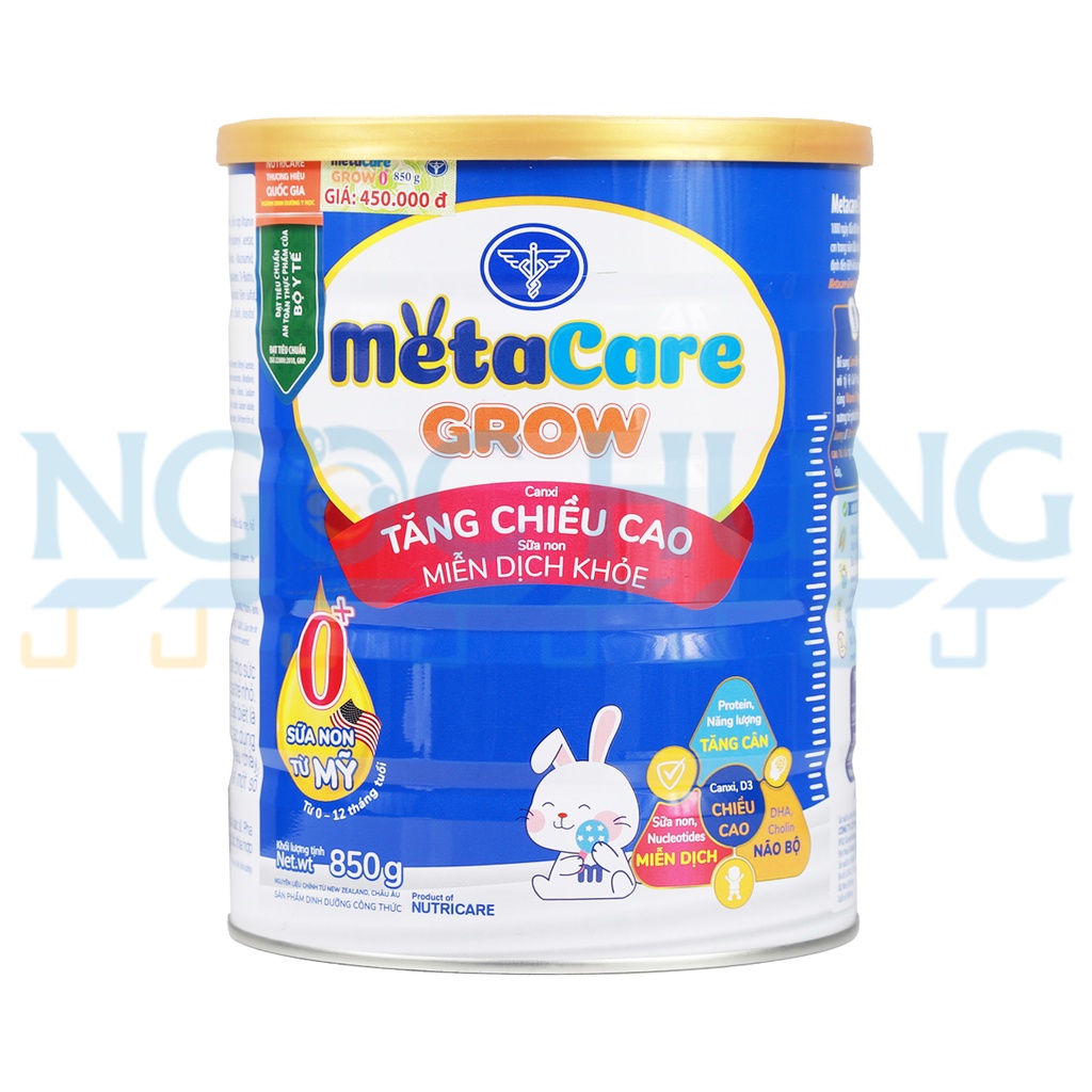 Nutricare Meta Care Grow Powdered Milk 0 + 850g | Shopee Malaysia