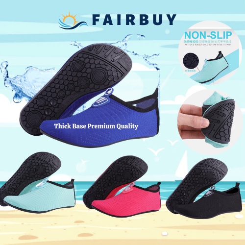Thick Base Anti-Slip Water Shoe Beach Shoe Swimming Shoe Aqua Shoe Yoga ...