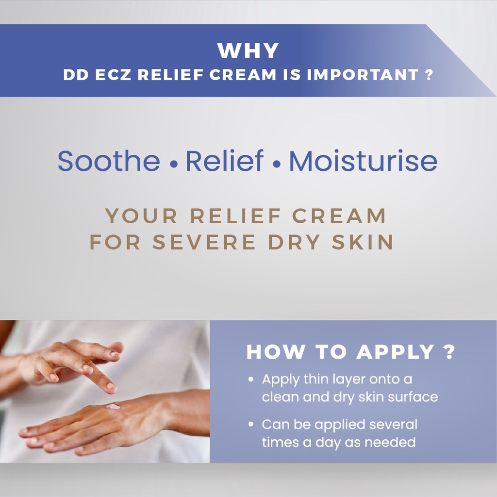 Alpro Pharmacy Exclusive - DD EZ Relief Cream (for Dry, Itchy Skin ...