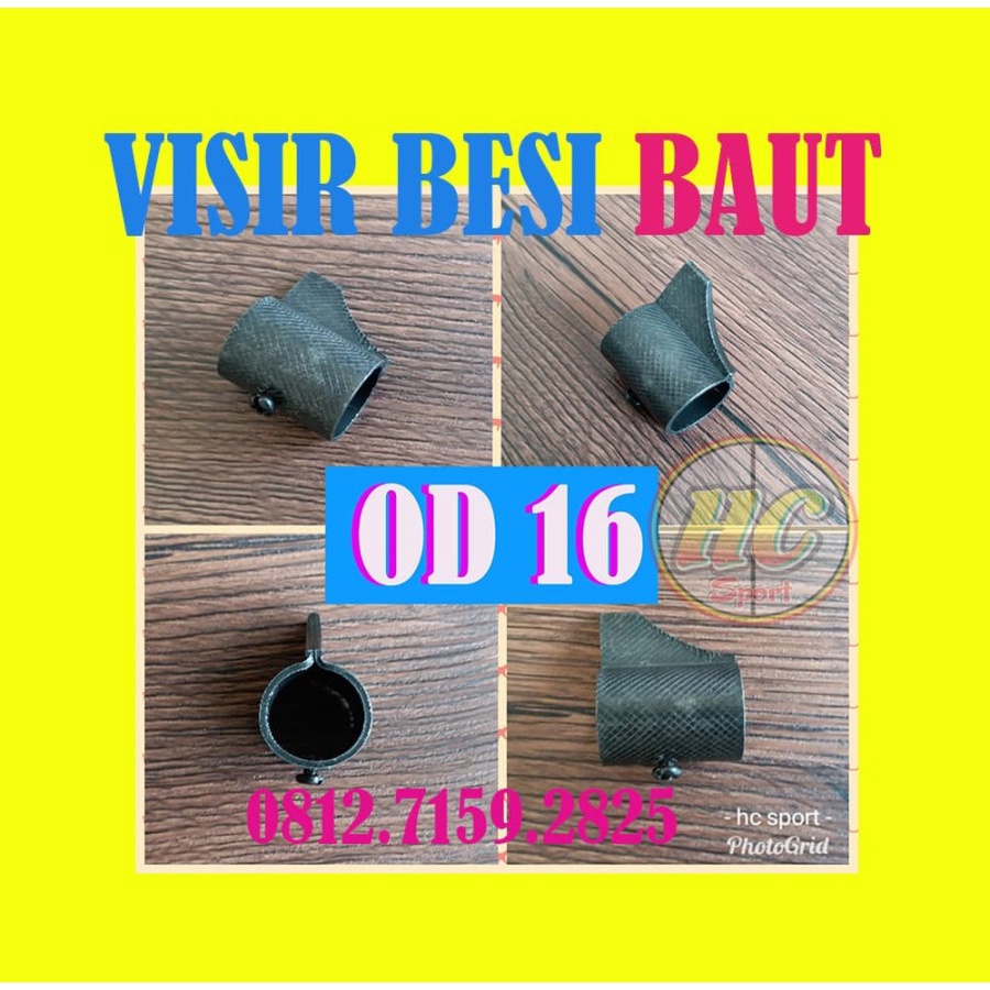 Visir Iron Bolt - od16 / Visir Sh444rp / Visir Front (10 pcs) | Shopee Malaysia