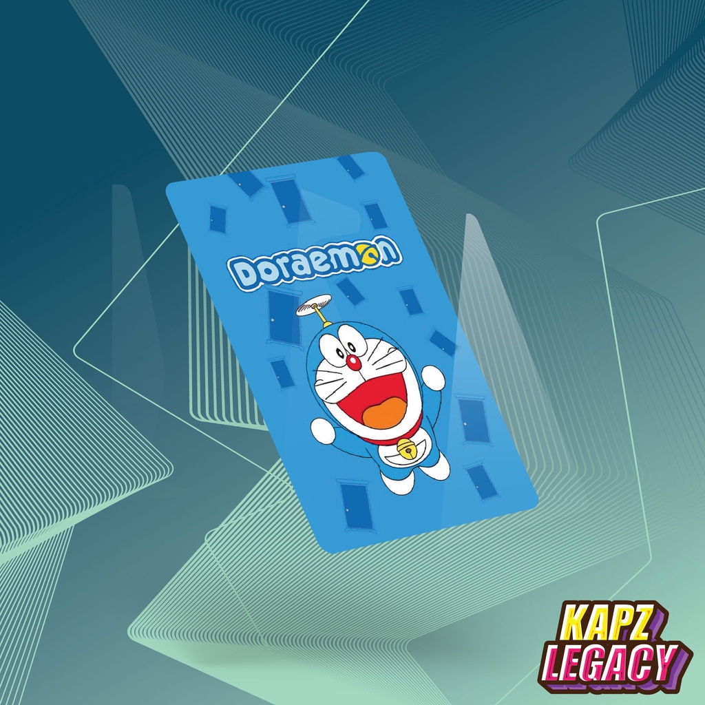 KapzLegacy DORAEMON Card Cover Skin Access Touch n Go Skin ATM Bank ...
