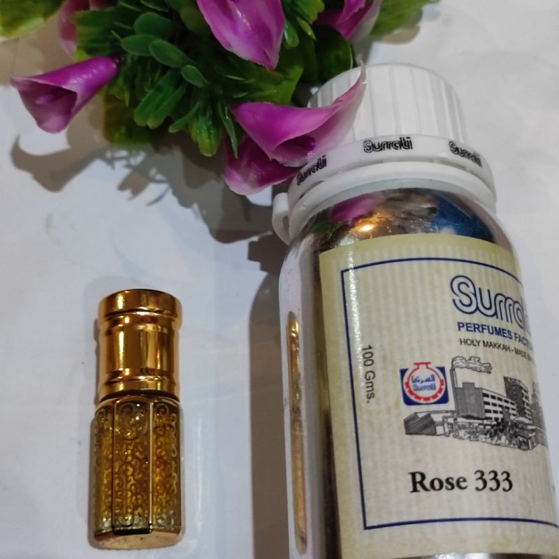 Surrati Rose 333 Original Authentic Attar From SAUDI Arabia 3ml 6ml and ...