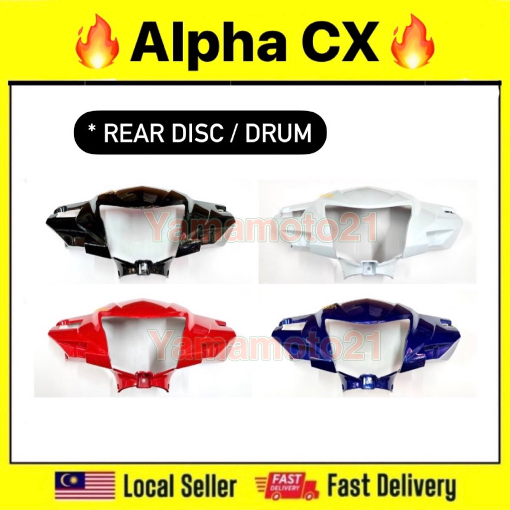 HONDA WAVE ALPHA CX HANDLE COVER FRONT UPPER HEAD LAMP COVER CASING ...