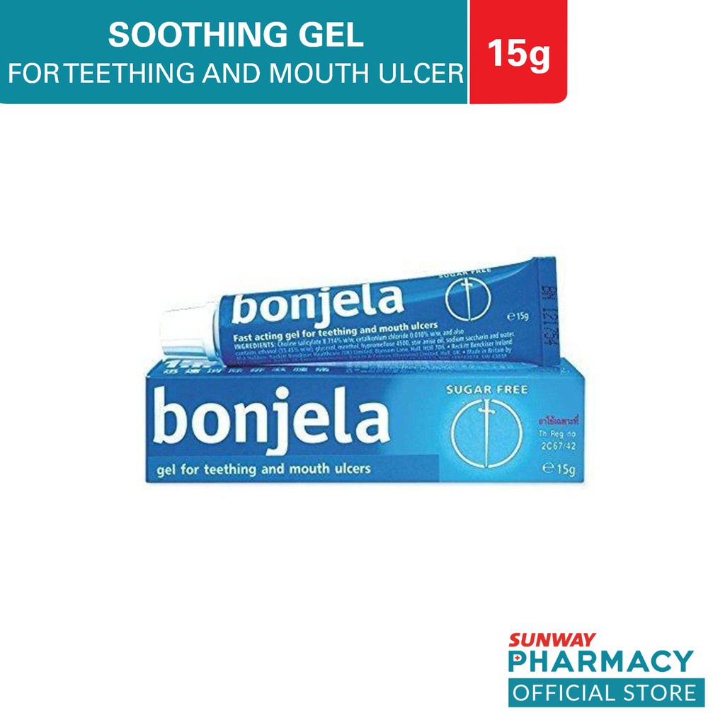 Bonjela Soothing Gel (15g) | Shopee Malaysia