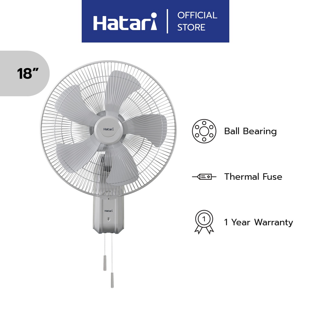 HATARI Industrial Fan Wall Type IW18M1 (18" ) | Shopee Malaysia