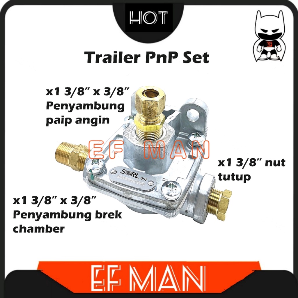 TRUCK LORI UNIVERSAL BUNYI BREK ANAK GAJAH BRAKE VALVE TRAILER1602 ...