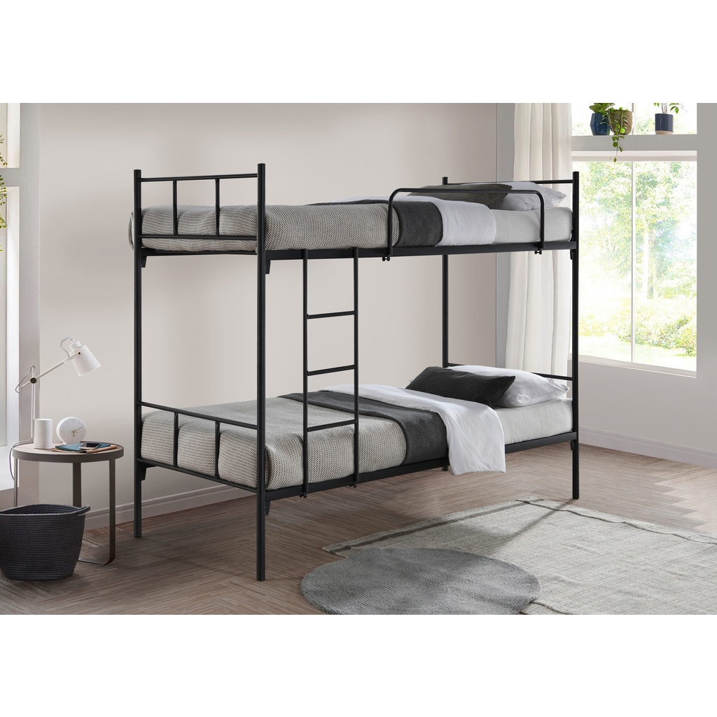 WONDERFUL Furniture Metal Bunk Bedframe Double Decker Bed Frame Katil 2 ...