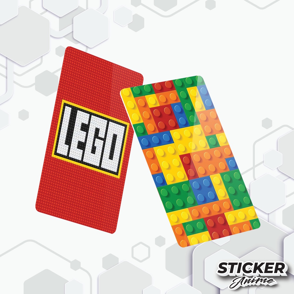 Sticker Anime Lego Stiker Card Cover Touch n Go Access MRT LRT ATM Bank ...