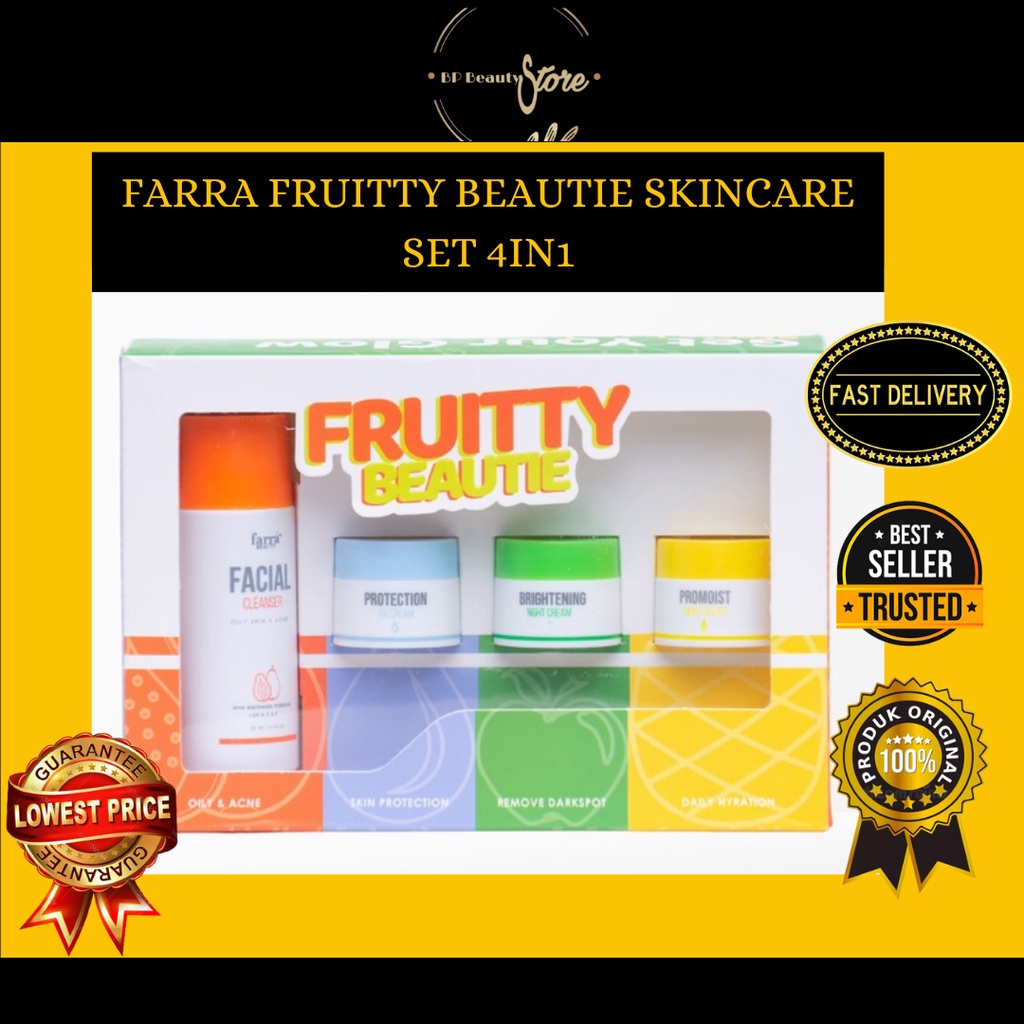 ( NEW ITEM ) FARRA SKINCARE SET 4 IN 1 BY FARRA BEAUTY ORIGINAL ...