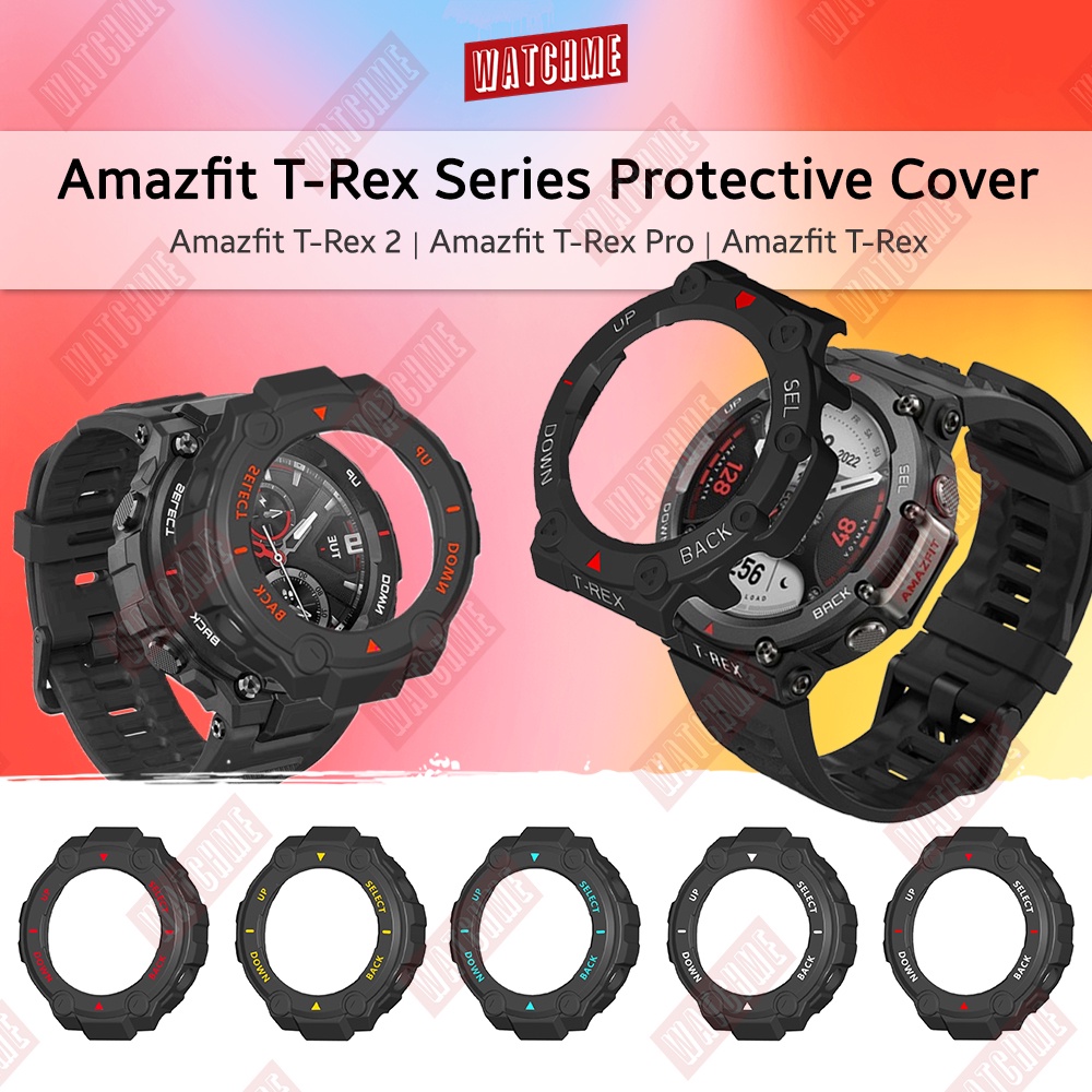 Amazfit Watch T-Rex 2, T-Rex Pro Case, Sport Protect Cover, Color Soft ...