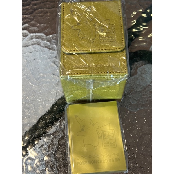 Pokemon 25th anniversary celebrations Pikachu deck case / deckbox ...