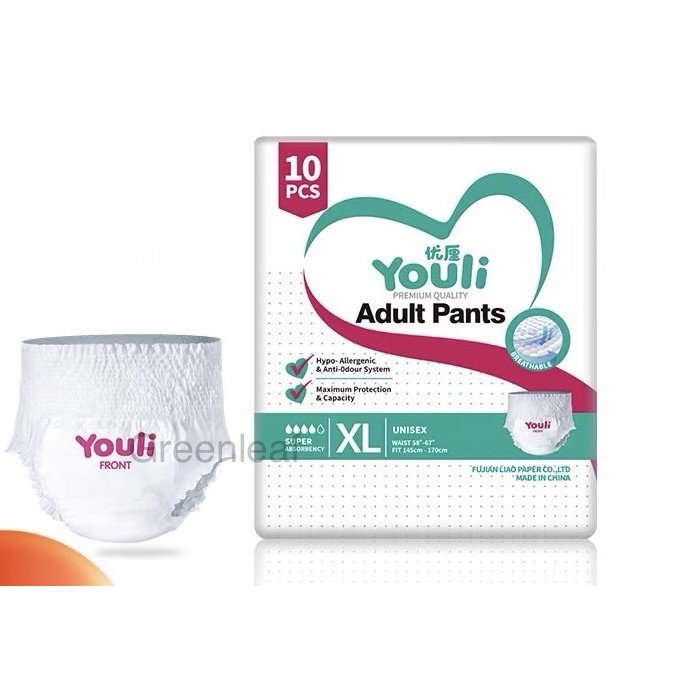 (Ready Stock)YOULI Adult Diapers Premium (2L X 10pcs) | Shopee Malaysia
