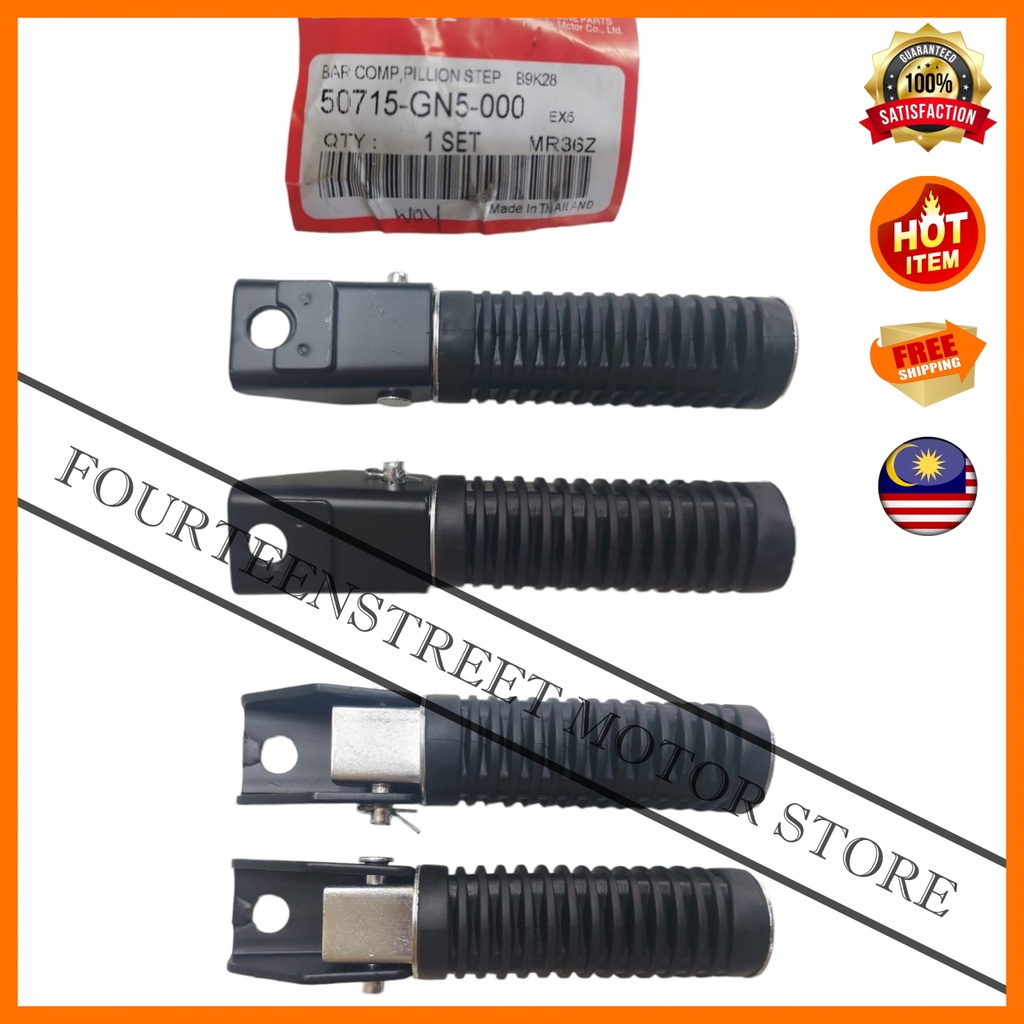 Honda EX5 Dream Pillion Step Rear Footrest Foot Rest / Pemijak Kaki ...