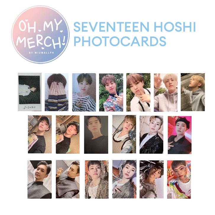Seventeen Hoshi Official Photocards Photocard Face the sun Attacca Sector 17 Yes24 interpark ...