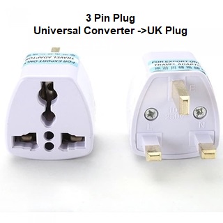 3 Pin Universal Adapter Plug Head UK 3 Pin Malaysia China Plug Socket ...