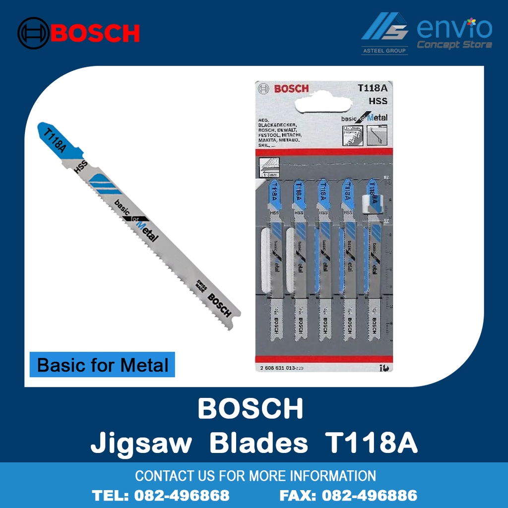 BOSCH Jigsaw blade T118B | Shopee Malaysia