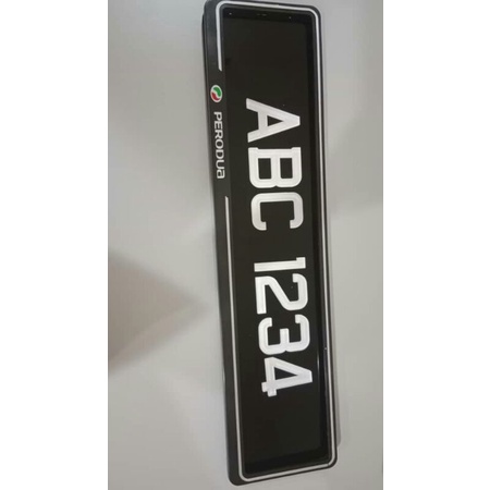 PROTON PLATE FRAME (COVER NUMBER VEHICLE CAR) | Shopee Malaysia