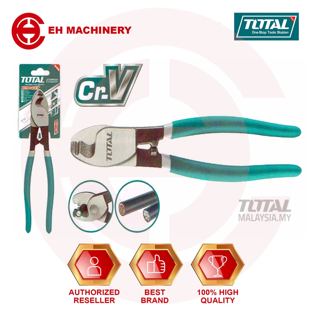 TOTAL CABLE CUTTER/CABLE CUTTER/PLIET THT11561 | Shopee Malaysia