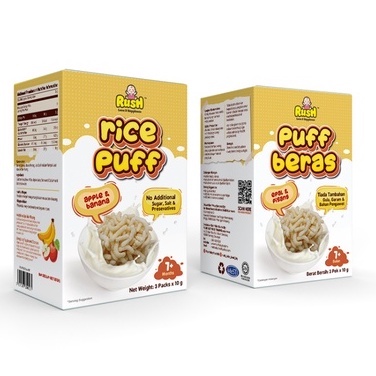 Rice Puff (Rush Baby Food) | Shopee Malaysia