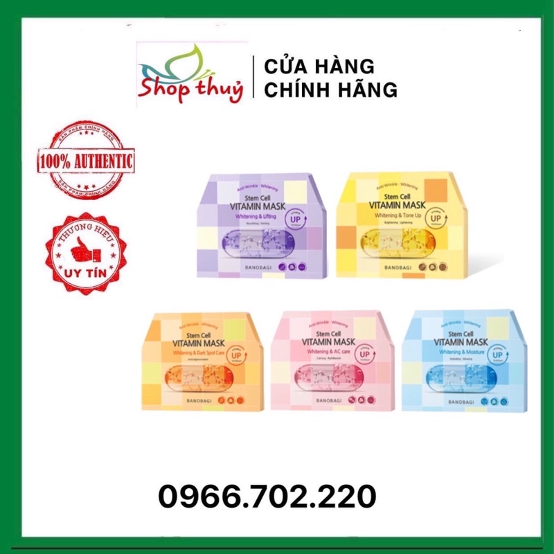 Banobagi VITAMIN MASK (box of 10 packs) | Shopee Malaysia