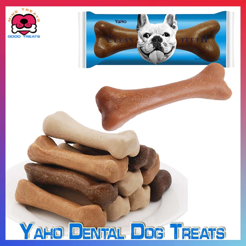 Yaho Dental Chew Bone Treats Dog Dental Treats 25g Clean Teeth Treats ...