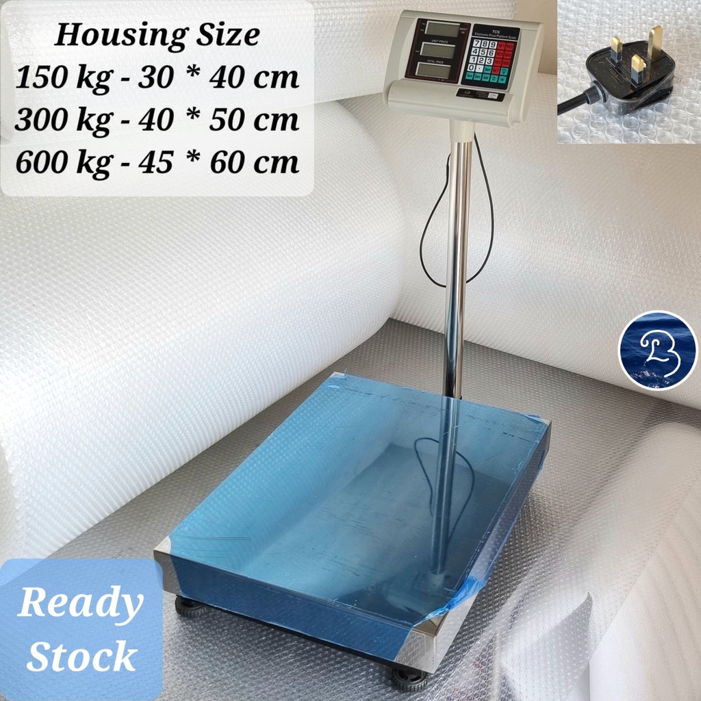 Commercial Electronic Digital Computing Weighing Scale with Stainless ...