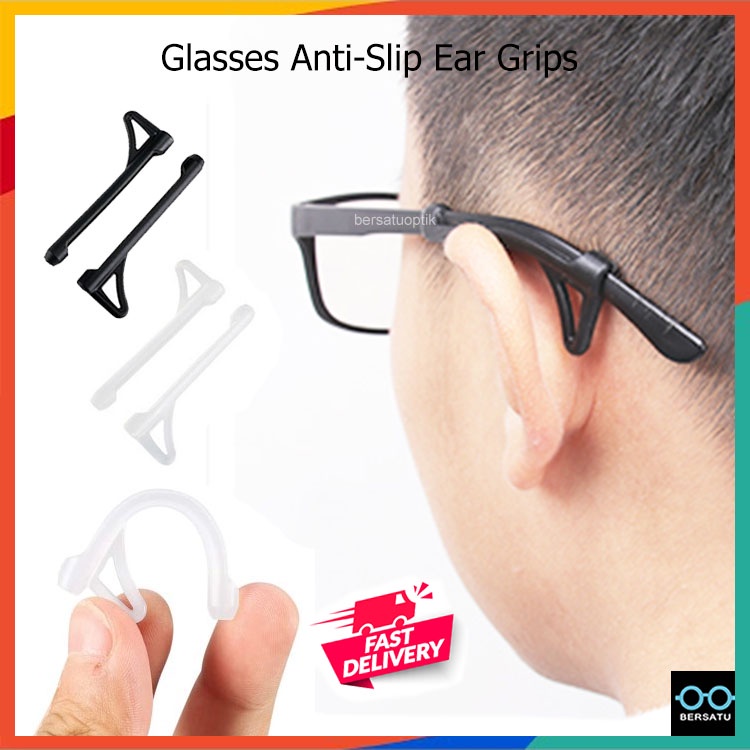 Anti Slip Silicone Ear Grips for Glasses 防掉套管耳勾 Ear Hook Spectacle ...
