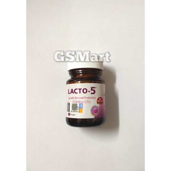 Lacto-5 Probiotics 10 capsules - Trial Size (Expiry: 12/1/2023 ...