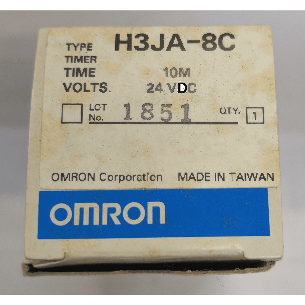 OMRON H3JA-8C DC24 10M BY OKX Timer, DPDT | Shopee Malaysia