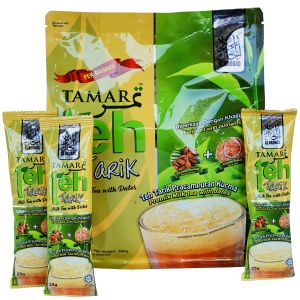 Teh Tarik Tamar 4in1 25g 15 Sachets Al Haddad | Shopee Malaysia