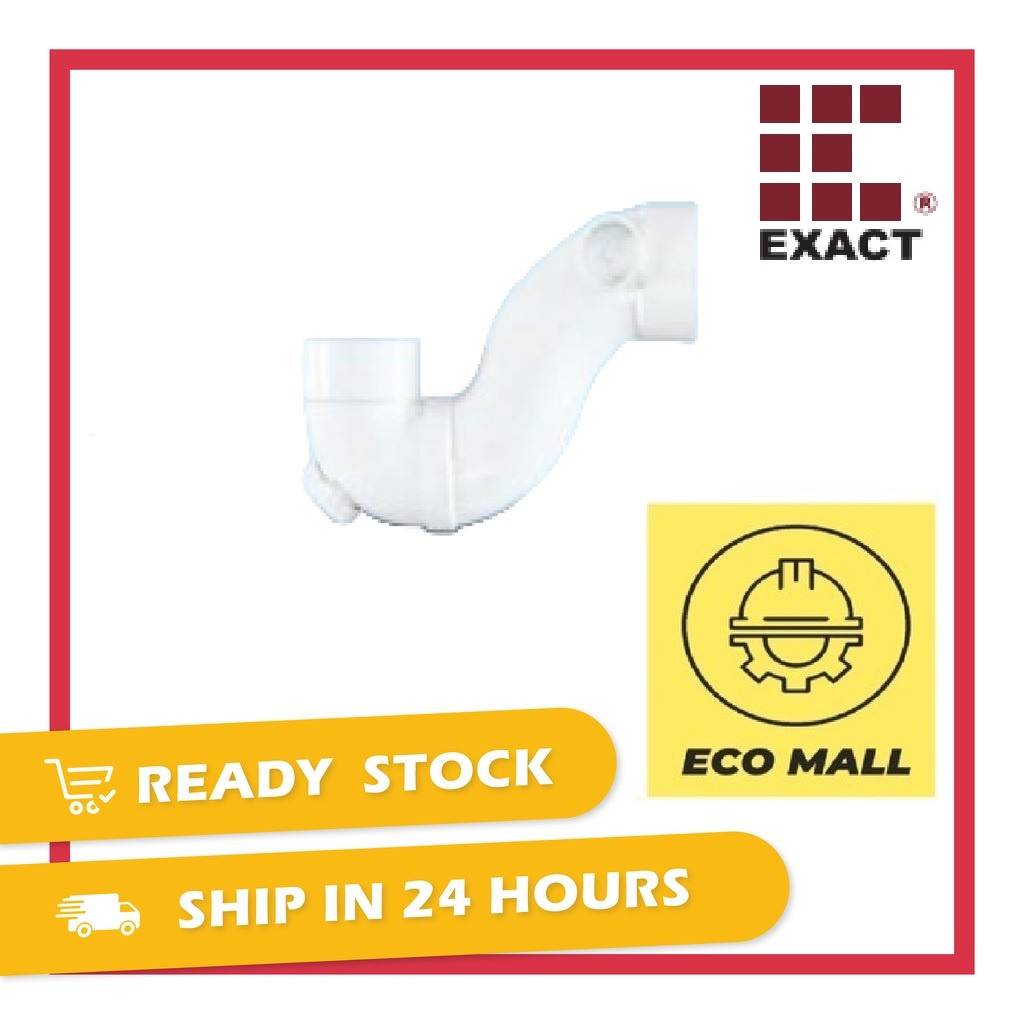 UPVC Fitting or UPVC P Trap With IO 56mm ~ 110mm EXACT | Shopee Malaysia