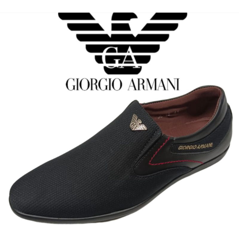 GIORGIO ARMANI Men Casual Loafers Shoes Kasut Casual Loafers Lelaki GIORGIO ARMANI