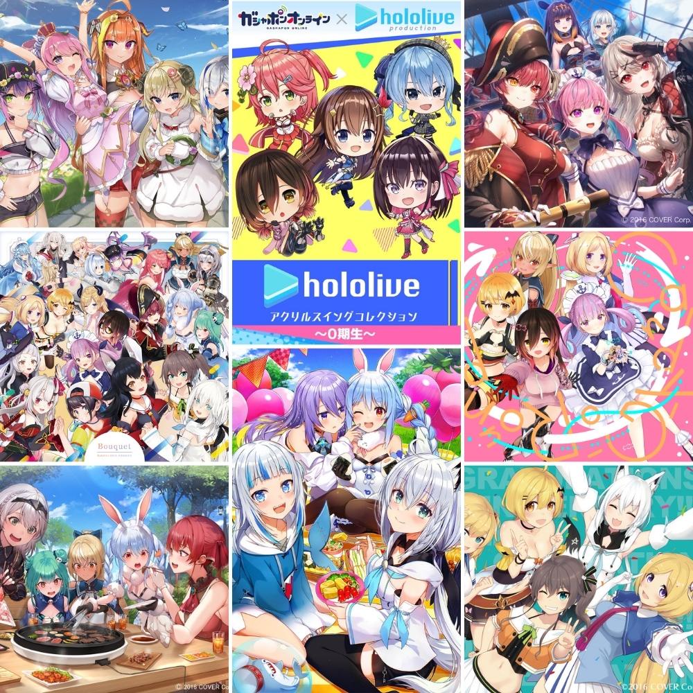 Hololive Members Posters A4 Size | Shopee Malaysia