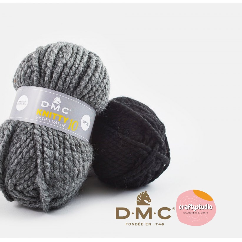 DMC Knitty 10 Yarn, Acrylic Yarn, Knitting Yarn | Shopee Malaysia